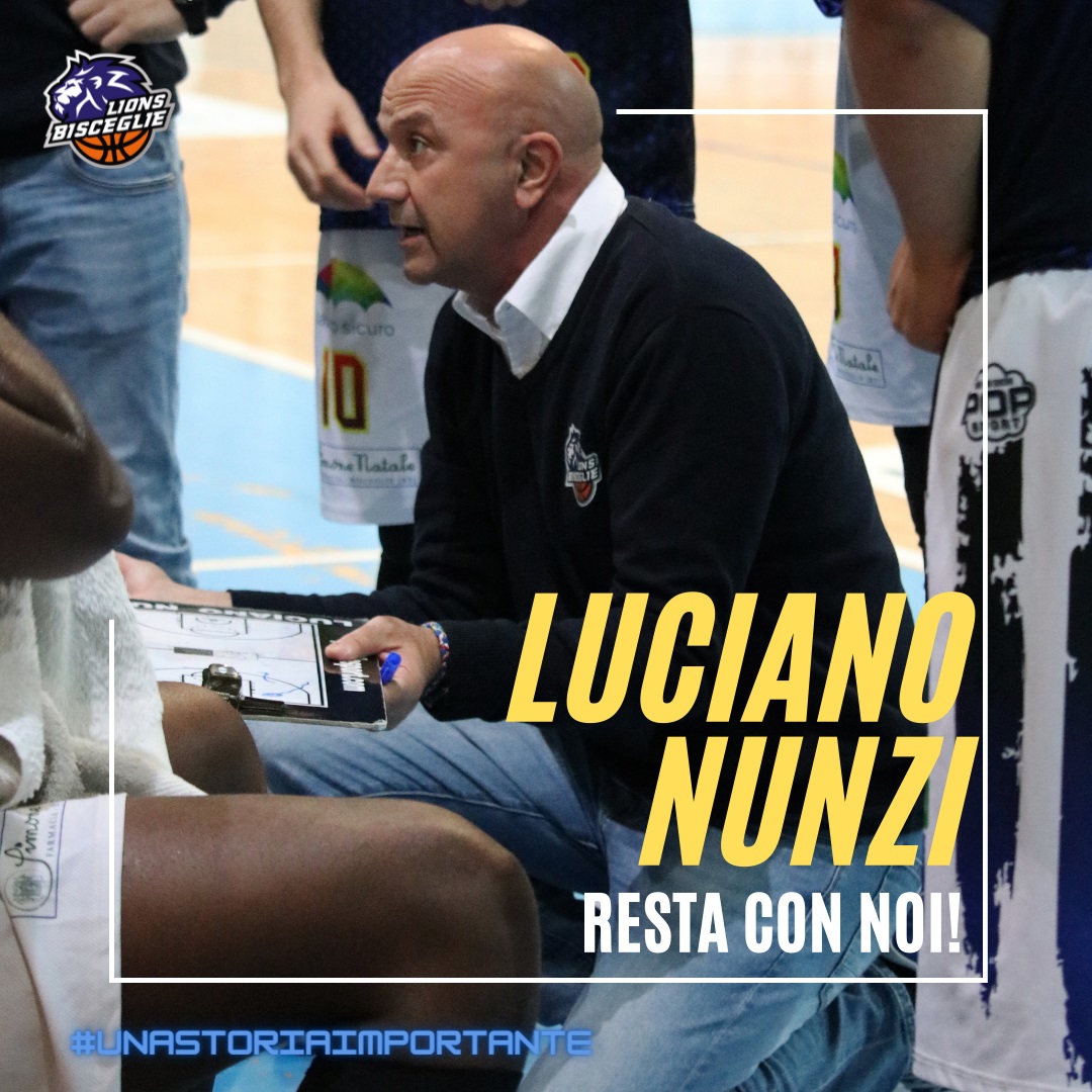 Lions Bisceglie, il percorso prosegue con coach Luciano Nunzi
